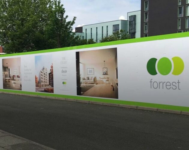 Construction Hoarding Boards | Hoarding Signage | Elite Sign Solutions