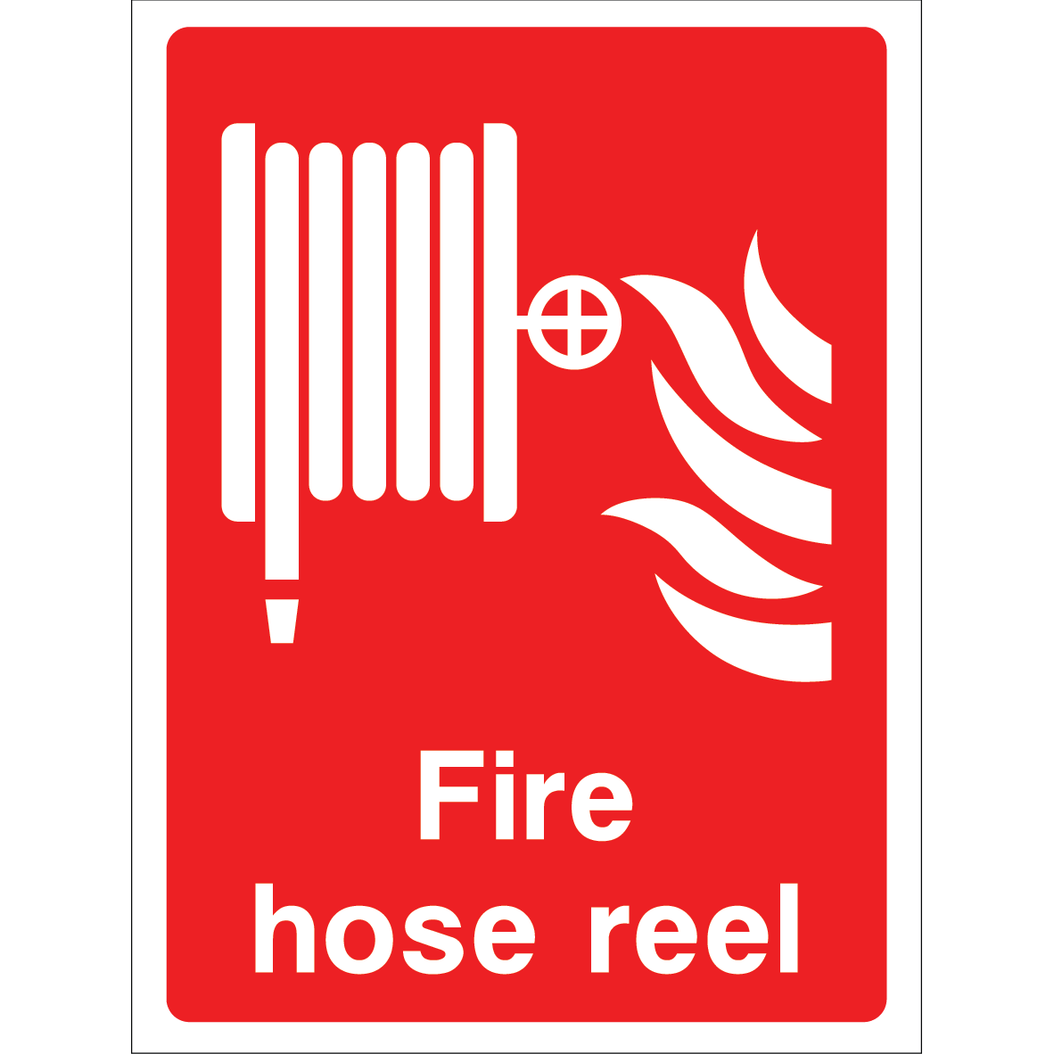 Fire Hose Reel Sign – Fire Safety Equipment Marker