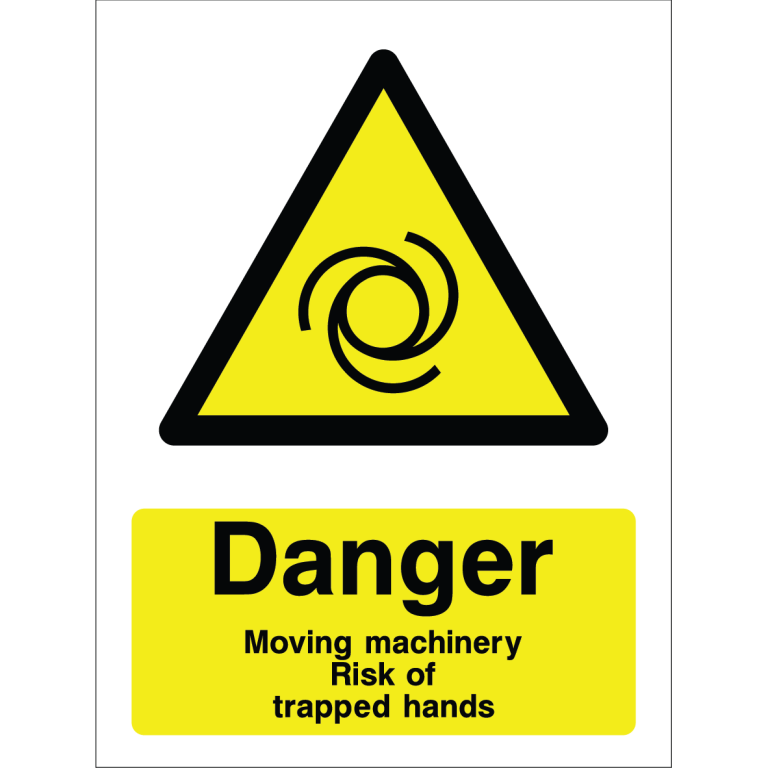 Machinery Hazard Warning Signs - Elite Sign Solutions