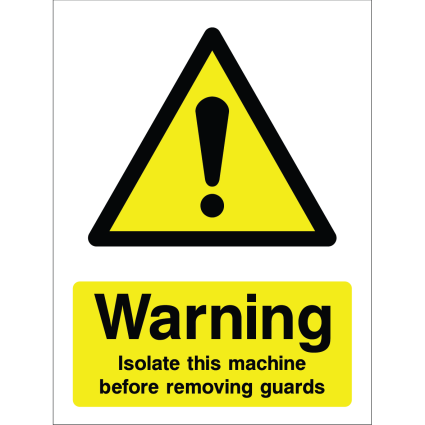 Machinery Hazard Warning Signs - Elite Sign Solutions